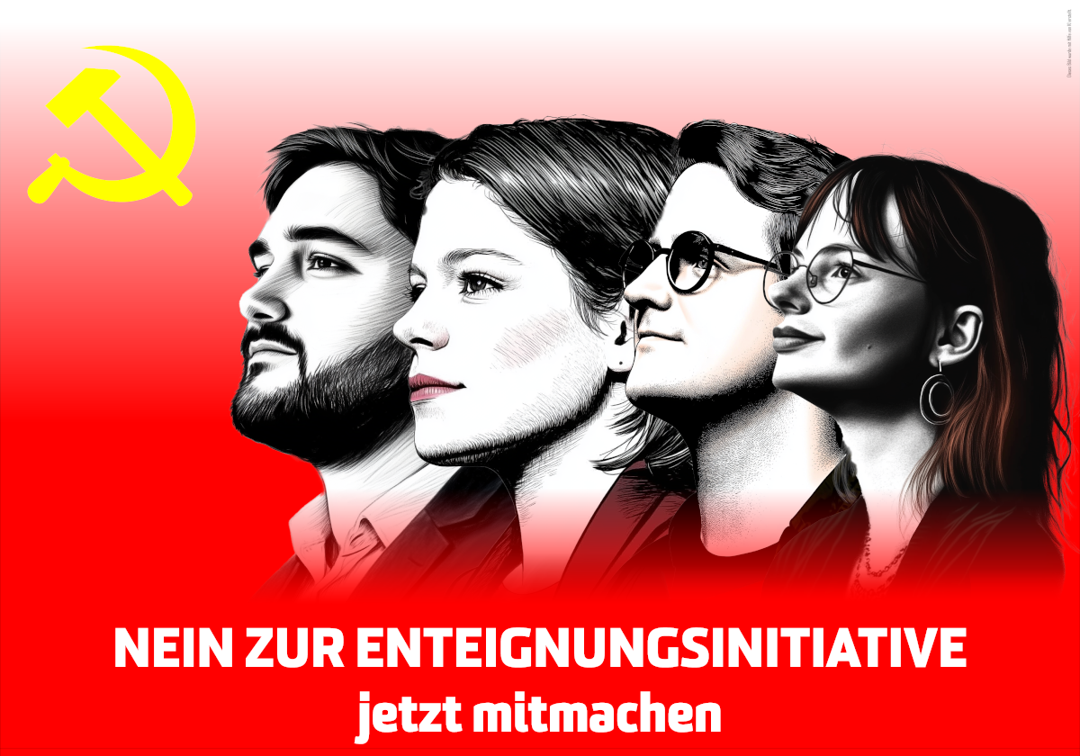 Nein zur Juso-Enteignungsinitiative - Nein zur Juso-Enteignungsinitiative